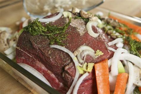 Oven Roasted Pot Roast With Vegetables