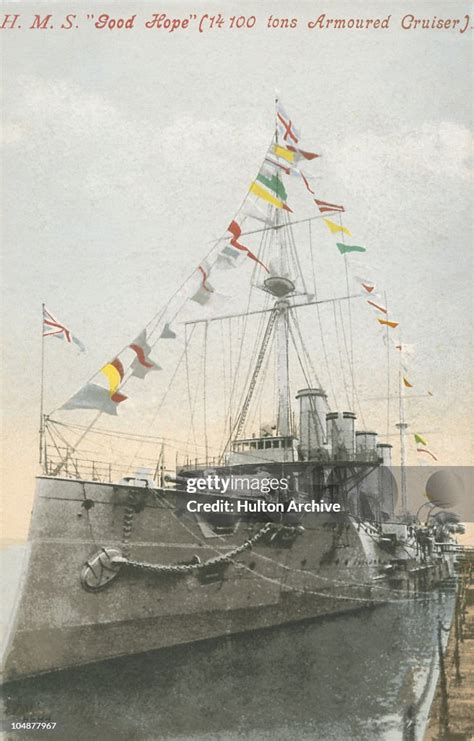 The Drake Class Armoured Cruiser Hms Good Hope Of The Royal Navy