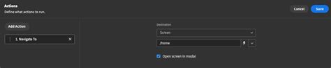 Open Screen In Modal Problem · Budibase Budibase · Discussion 10023