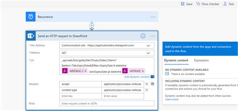 send an email reminder notification based on an expiration date using