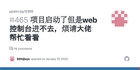 Web Issue Pjialin Py Github