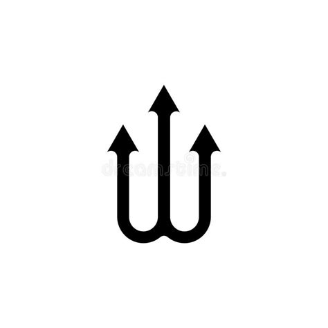 Trident Icon Template Vector Stock Vector Illustration Of Trident