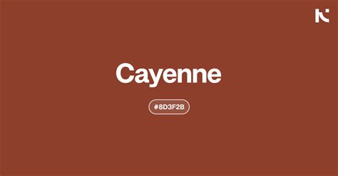 Cayenne Color Meaning Hex Code Palettes Images