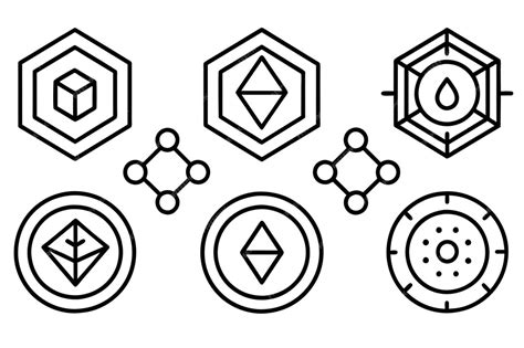 Crypto Currency Outline Icons With Editable Stroke Collection Includes Cryptocurrency Premium