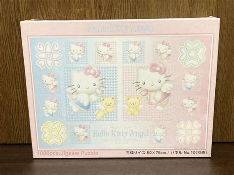 フィルム未開封 1997 Sanrio Hello Kitty Angel サンリオ ハローキティ エンジェル ジグソーパズル Jigsaw