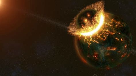 Earth And Theia Smashed To Birth The Moon But Did They First Start Out