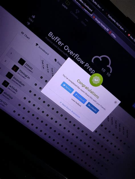 anand b on linkedin tryhackme cybersecurity