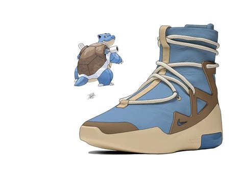 Fog Nike X Pokémon Blastoise Rsneakers