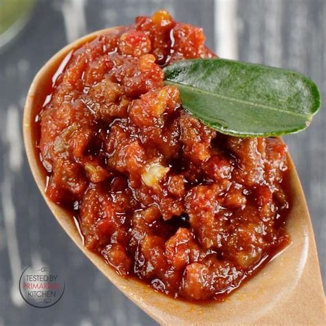 Keuntungan Membuat Sambal Bajak Dirumah Kamu Bisa Mengatur Tingkat