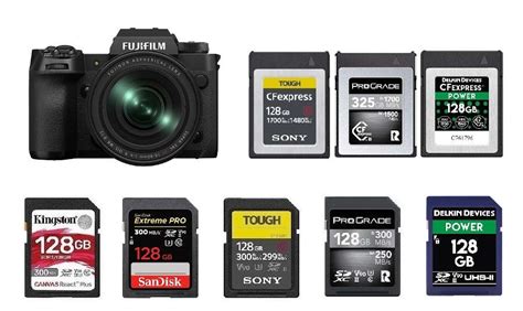 Best Memory Cards For Fujifilm X H2 Best Camera News