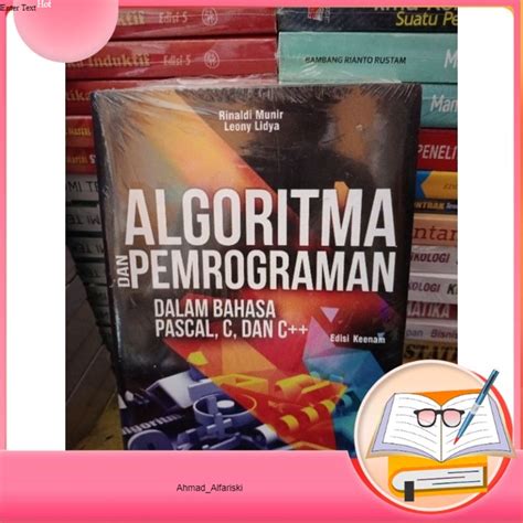 Jual Algoritma Dan Pemrograman Rinaldi Munir Shopee Indonesia