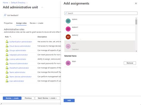 관리 단위 만들기 또는 삭제 Microsoft Entra Id Microsoft Learn