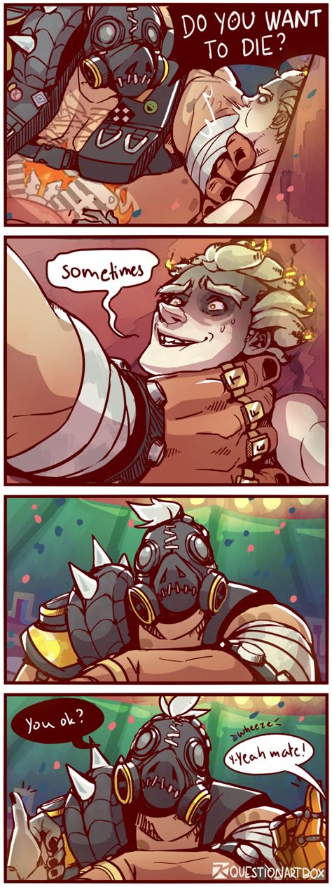 Junkrat Roadhog Overwatch Overwatch Memes Overwatch Funny