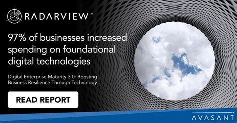 Avasant On Linkedin Digital Enterprise Maturity 30 Boosting Business