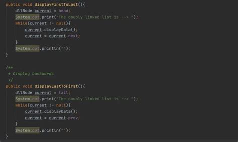 Doubly Linked List In Java Java Development Journal