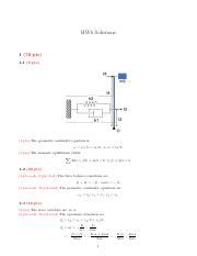 HW6 Solution 2021 Pdf HW6 Solutions 1 70 Pts 1 1 8 Pts 4 Pts The Geometric Continuity Equation