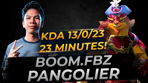 Boom Fbz Imba Pangolier Offlane Full Gameplay Dota Replay Youtube