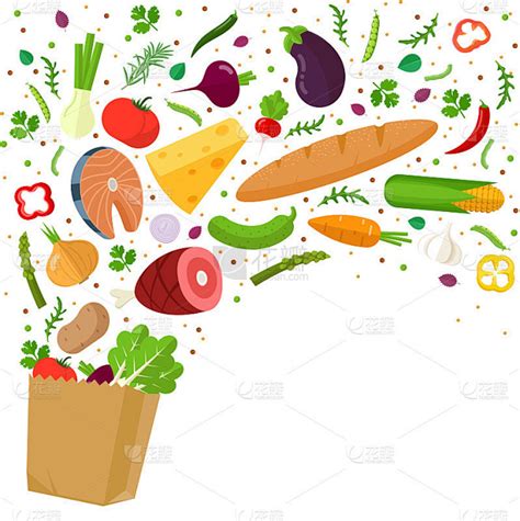 纸袋里的健康食品