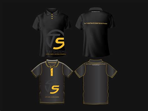 T Shirt Mockup For Security System Provider By Stalione Group On Dribbble