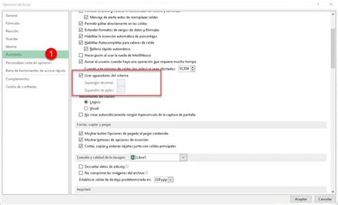 Cómo cambiar puntos por comas en Excel