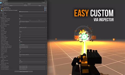 Weapon System The Weapon System With Pooling System Unity Assets