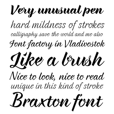 Braxton Typographica