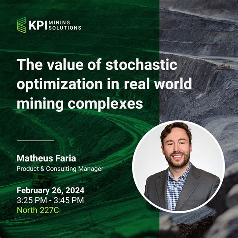 KPI Mining Solutions on LinkedIn: #minexchange2024 #miningtechnology #mininginnovation #stochastic…