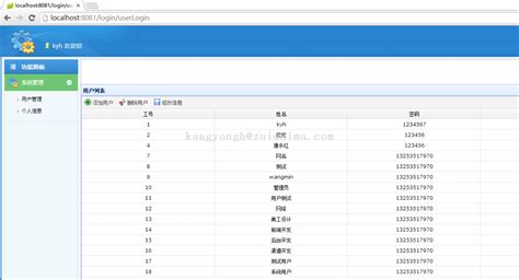 Spring Bootmysqlmybatiseasyui整合实现简单网站用户后台管理系统 代码 最代码