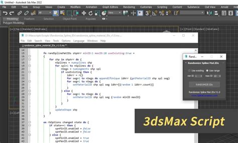 Create A Custom 3dsmax Script Or Tool For You By Splinedynamics Fiverr