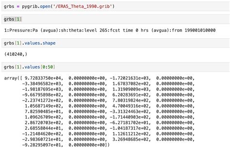 python era5 pressure values on theta levels stack overflow