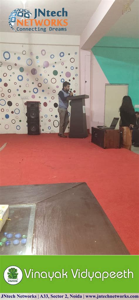 jntech networks one day “machine learning using python” workshop at
