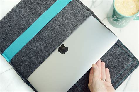 Diy Felt Laptop Case Obsigen