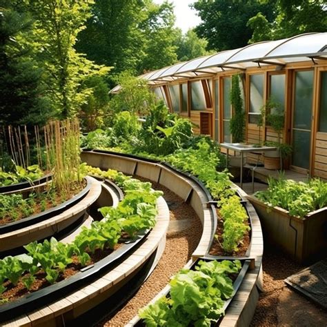 The Future Of Food Production Backyard Raised Bed Kitchen Garden