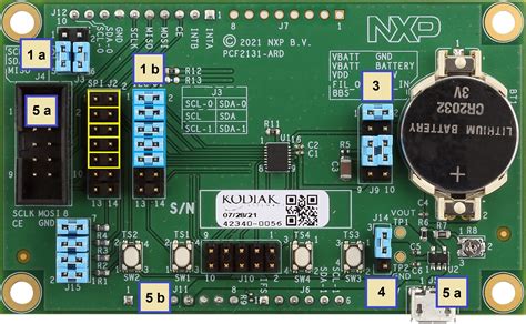 PCF2131 ARD评估板快速入门 NXP 半导体