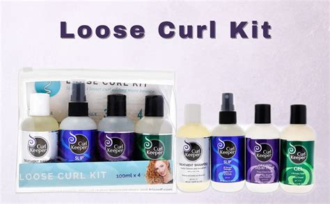 Curl Keeper Loose Curl Starter Kit 4 X 3 4 Oz Bottles Buy Now With