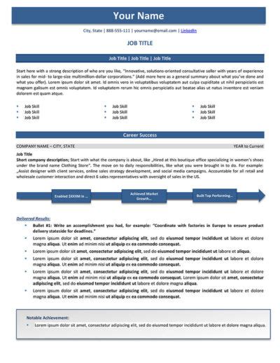 Marketplace Executive Resume Services