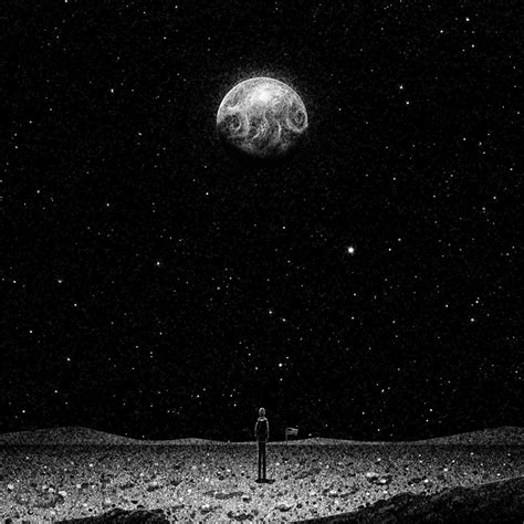 Cauchemars Sous La Lune Dessein De Dessin