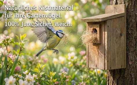 Hemoton 40g Nistmaterial Für Vögel And Wildvögel 100 Natürliche
