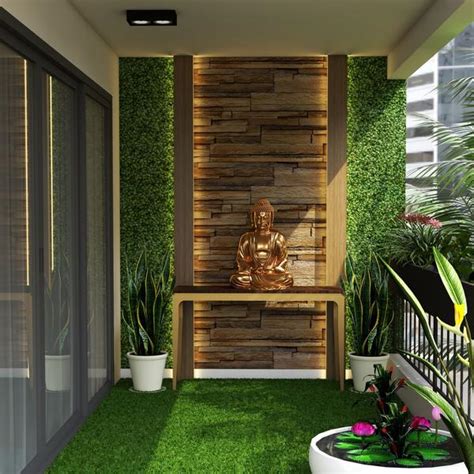 Urban Oasis Contemporary Balcony With Vertical Garden