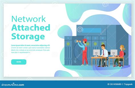 Network Attached Storage Web Page Small Computer Equipped With Disk