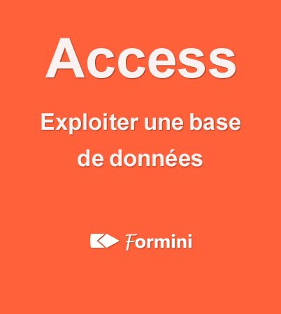 Access Exploiter une base de données Formini Partenaire VMware