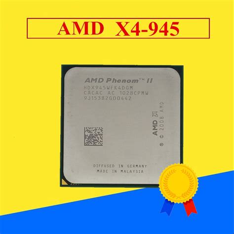 AMD Quad-core Phenom CPU X4-905E 925 955 945 965 960T x4-910E Athlon ...