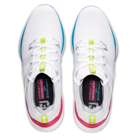 Footjoy Hyperflex Carbon Golf Shoes 51124 White Blue Purple Function18
