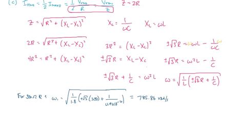A Series Circuit Has A Resonant Frequency Of 10 KH The Resistance Of