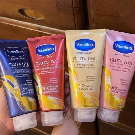 Vaseline Thailand Gluta Hya Serum Burst Lotion Shopee Philippines