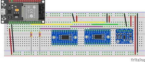 Esp Mit Zwei Multiplexern Tca A Und Vl X Sensoren I C Probleme Deutsch Arduino Forum