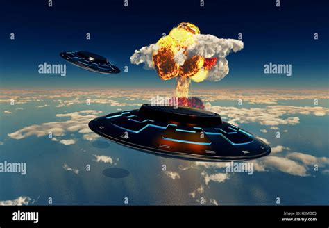 Nuclear Explosion In Space