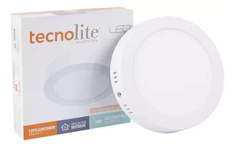 Lampara Sobreponer Techo Blanco W Luz Suave C Lida Mercadolibre
