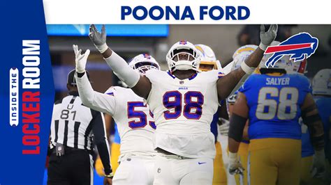 Poona Ford Stay Ready Buffalo Bills
