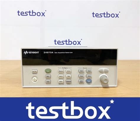 계측기 렌탈 대여 판매 Keysight 34970a Data Acquisition Switch Unit 데이터수집장치 스위치